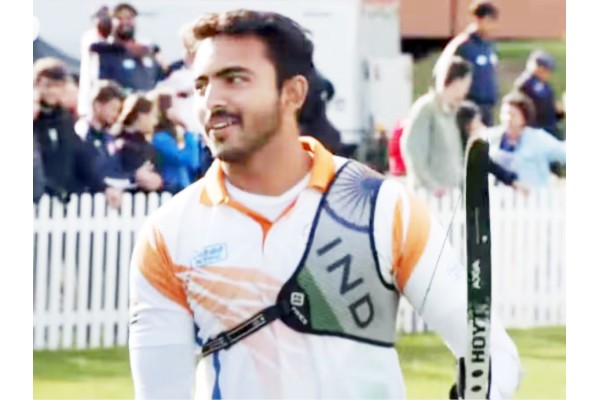 Gold medal for archer Parth Salunkhe